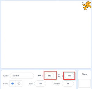 ทำความเข้าใจแกน x, y ใน Scratch - Scratch Thailand